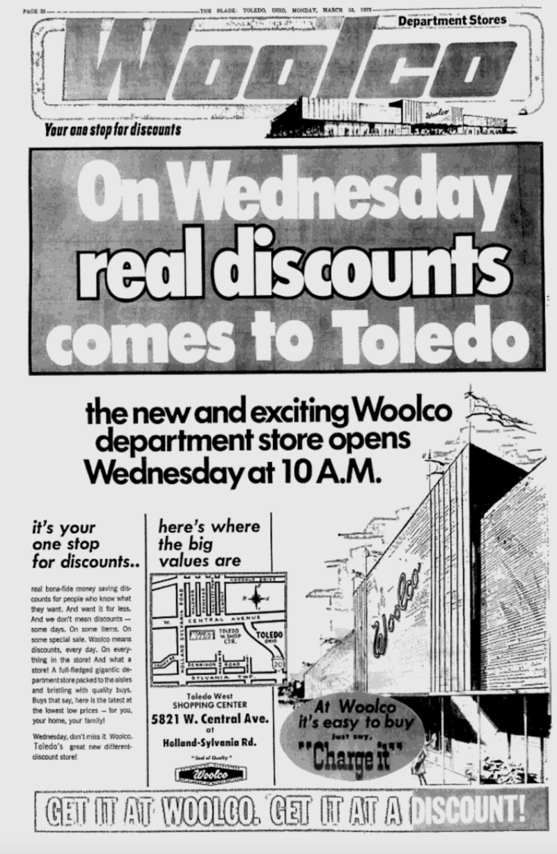 Woolco – Retro Toledo Metro